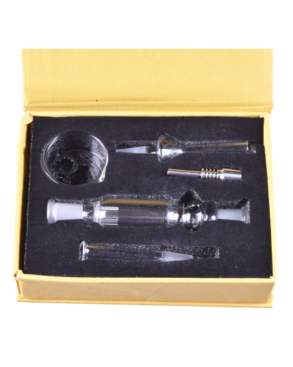 Glass Nectar Collector & Dab Straws -SmokeDay