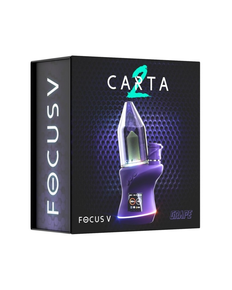 Focus V Carta 2 Smart Rig - Grape -SmokeDay