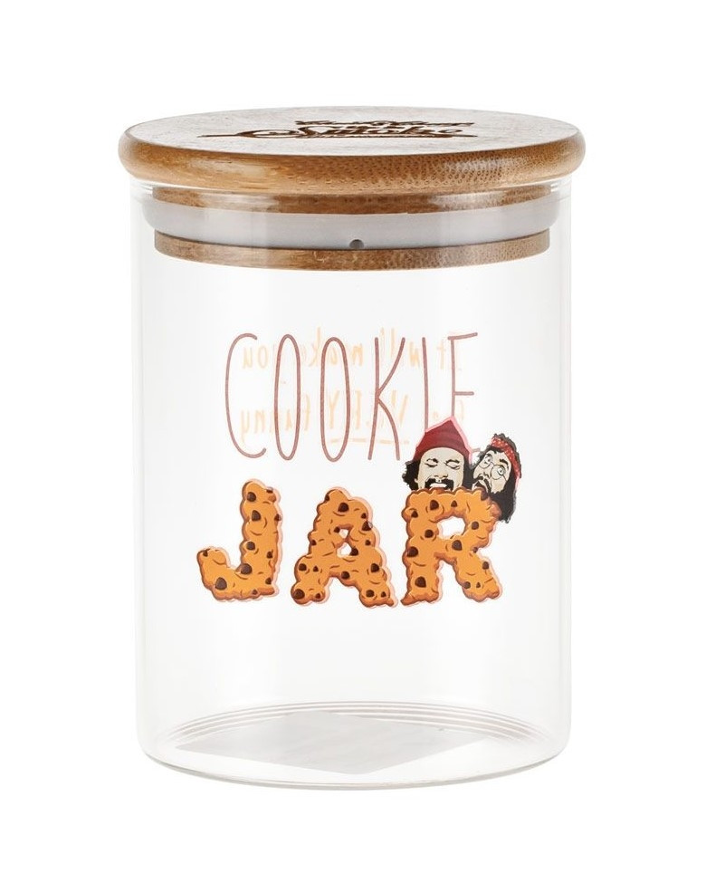Cheech and Chong Glass Stash Jar | Cookie Jar - Medium -SmokeDay