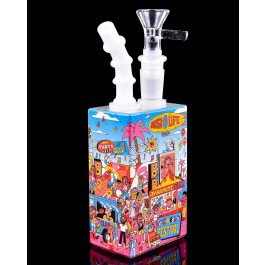 Festive Beats Juice Box Bong/Dab Rig | $39.99 | Free Shipping -SmokeDay