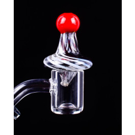 Striped Swirl- Spinner Carb cap -SmokeDay