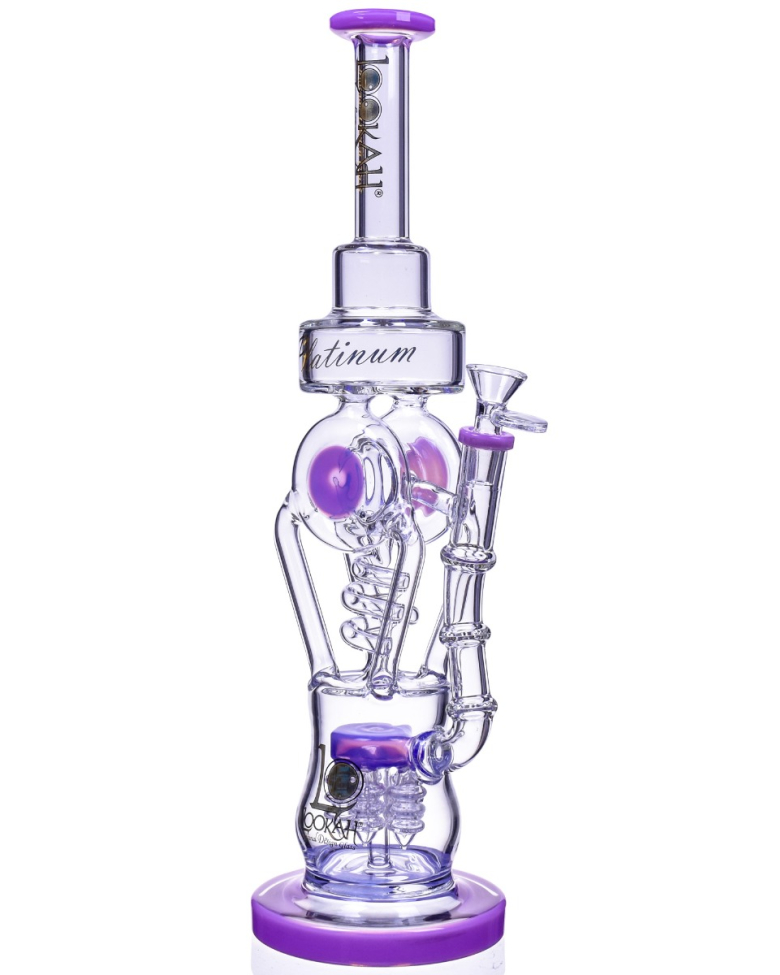 16" Lookah® Sophisticated Recycler Bong -SmokeDay