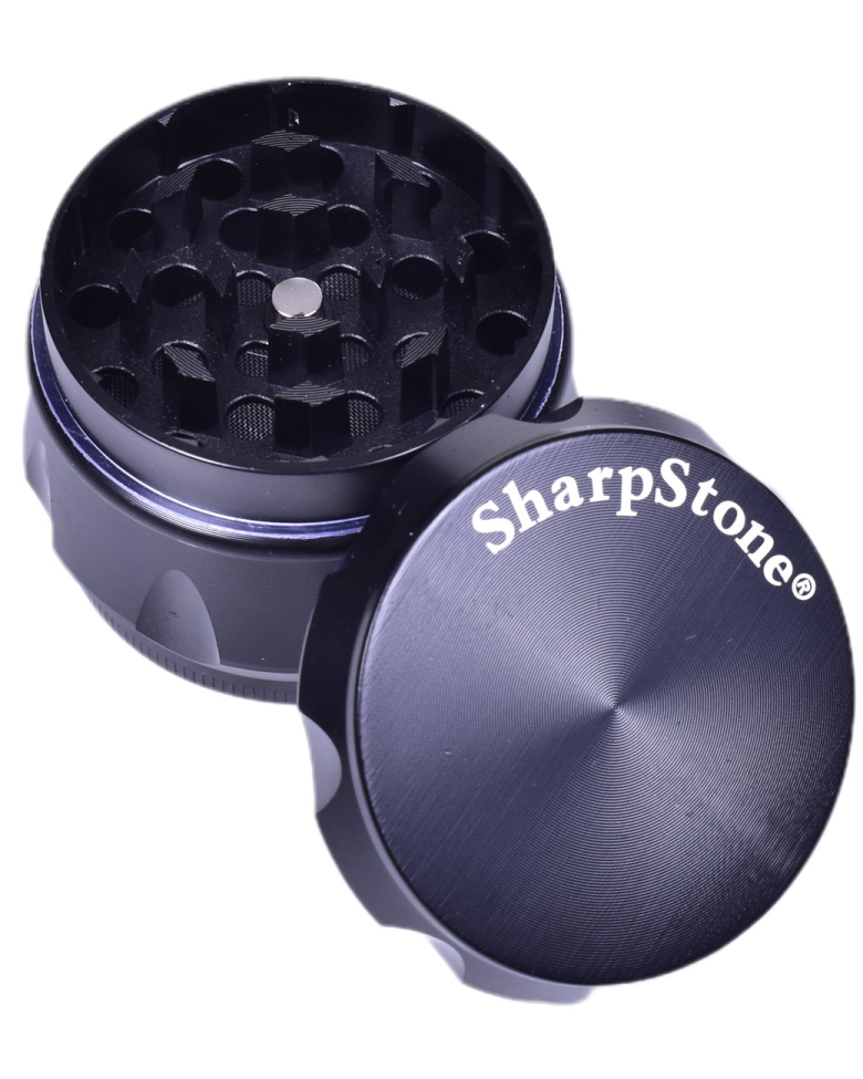 SharpStone® - Four Part Grinder - 55mm -SmokeDay