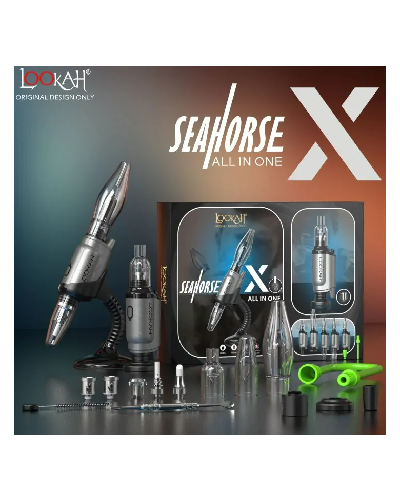 Lookah Seahorse X Wax Pen Kit -SmokeDay